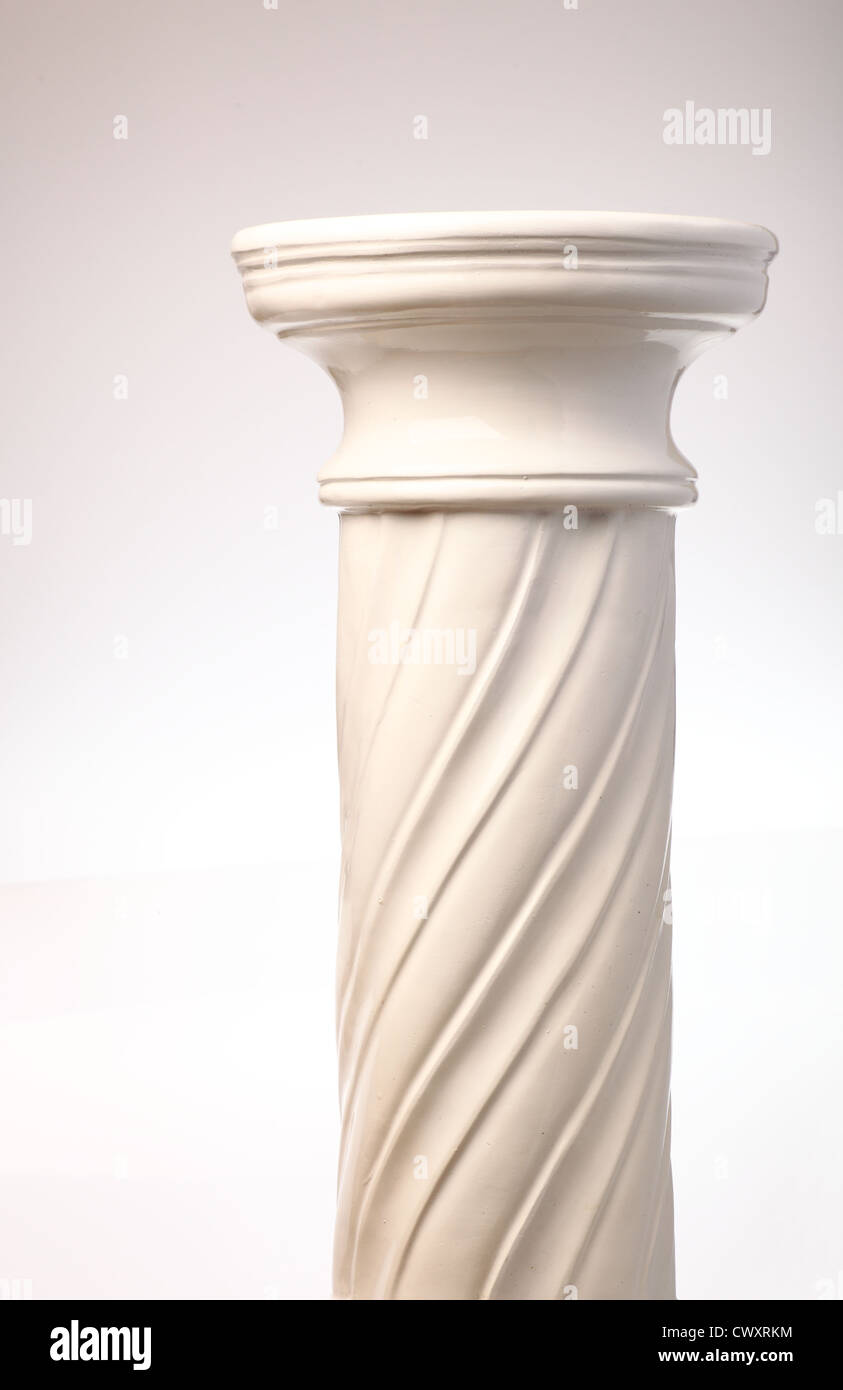 Single greek column Stock Photo - Alamy