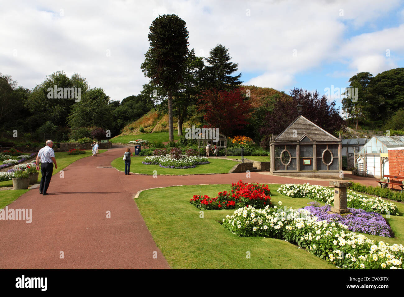 The Botanical Gardens in Carlisle Park, Morpeth, Northumberland ...