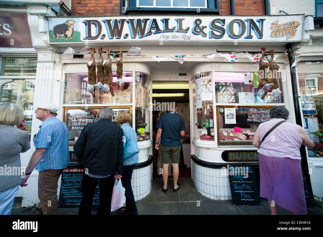 English Butcher Shop Front High Resolution Stock Photography and Images ...