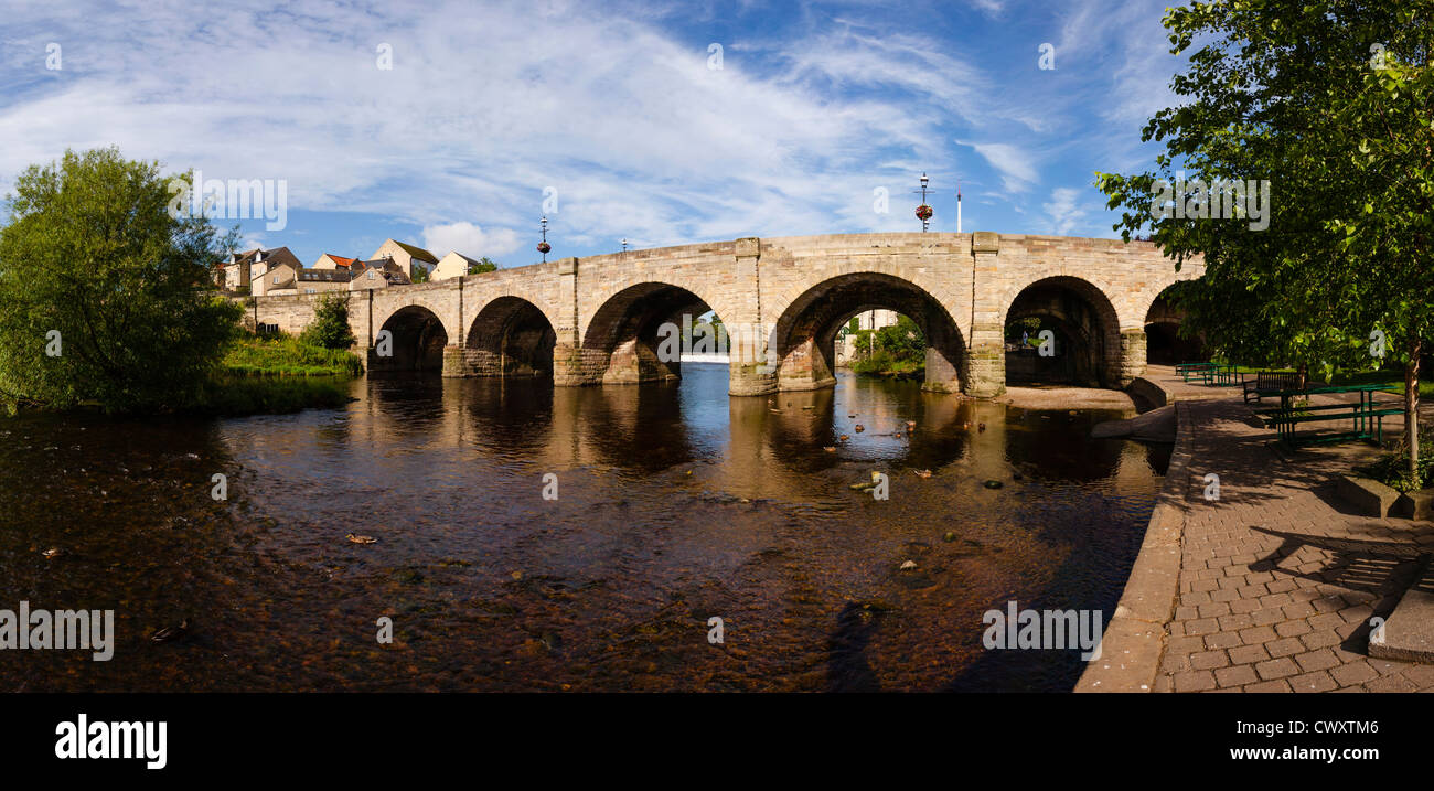 Wetherby Bridge, there has been a bridge over The River Wharfe at ...