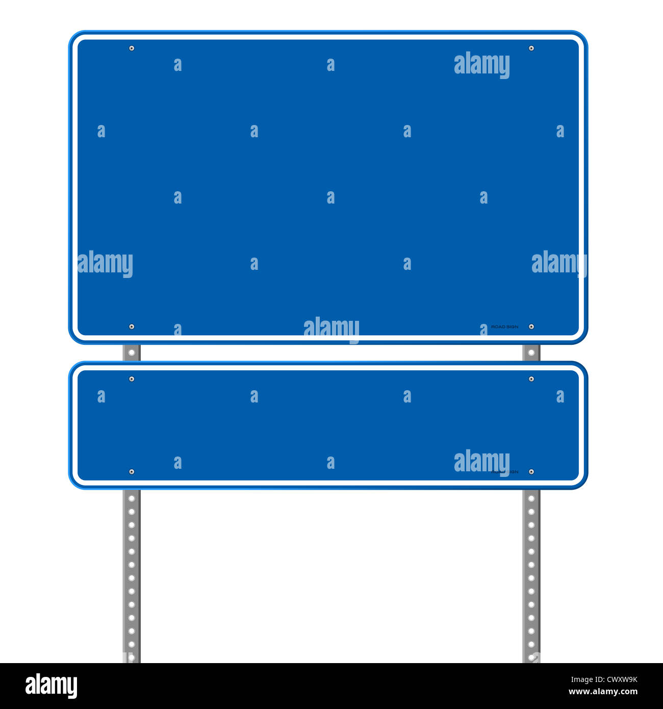 Empty urban road in Cut Out Stock Images & Pictures - Alamy