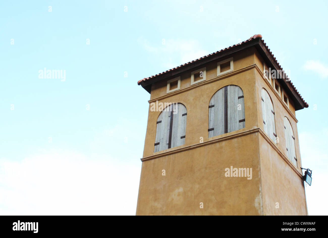 Italian style tower hi-res stock photography and images - Alamy