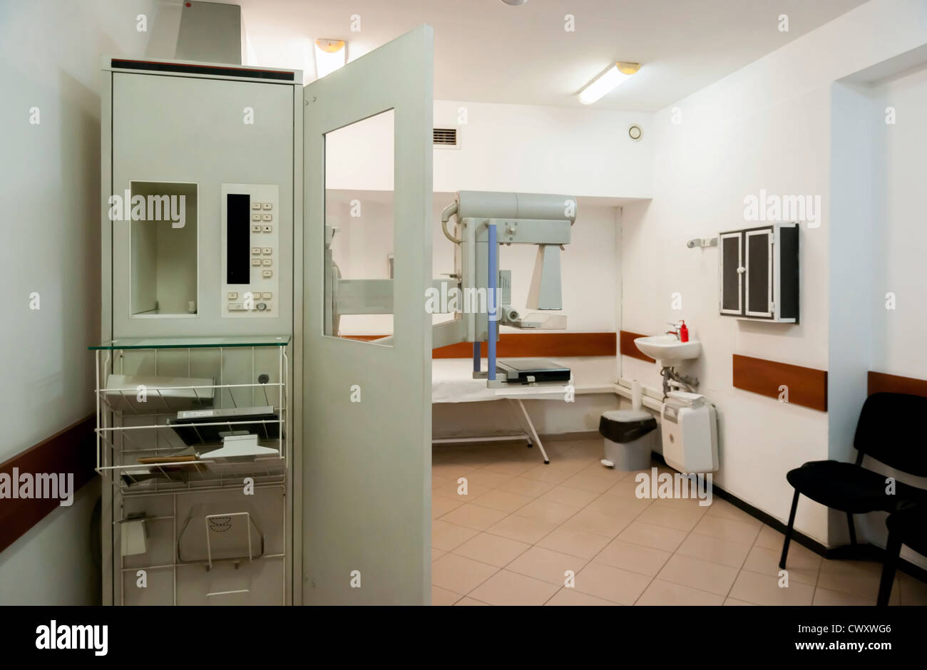 Medical equipment in medical center Stock Photo - Alamy