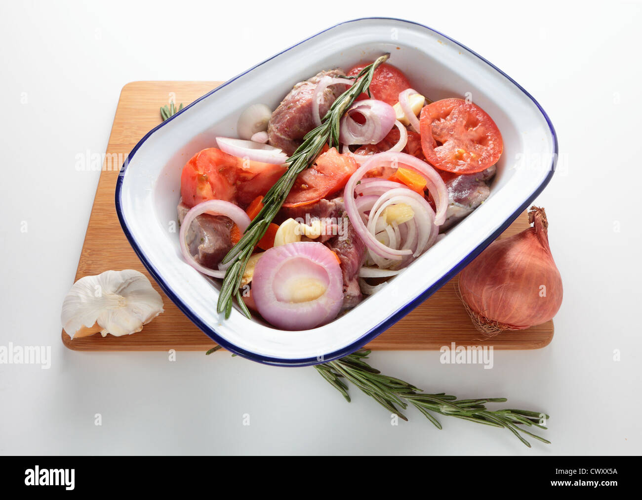 Traditional Greek or cypriot kleftiko Stock Photo - Alamy