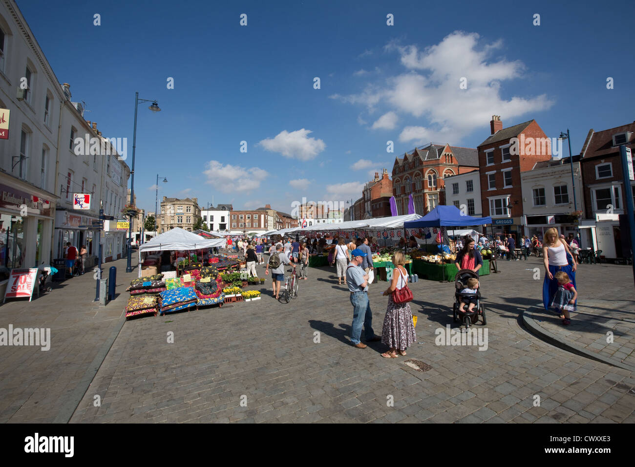The Market Square in Boston,Lincolnshire Stock Photo - Alamy