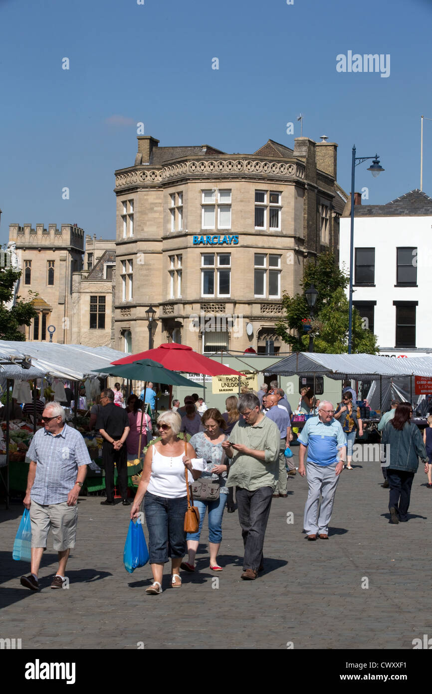 The Market Square in Boston,Lincolnshire Stock Photo - Alamy