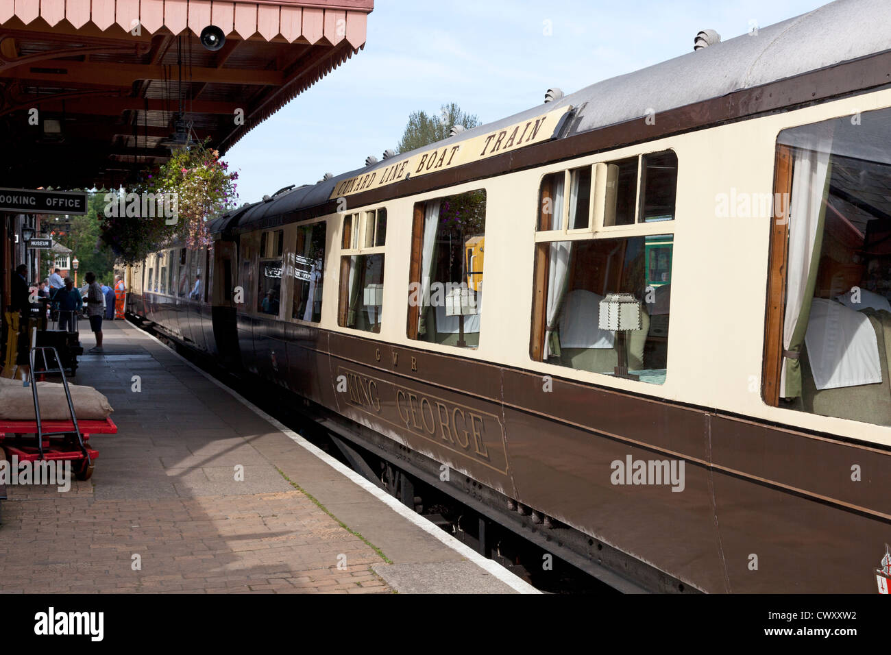 Buckfastleigh station on the South Devon Railway Stock Photo - Alamy
