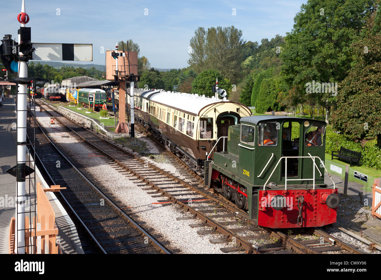 Gwr railway carriage hi-res stock photography and images - Alamy