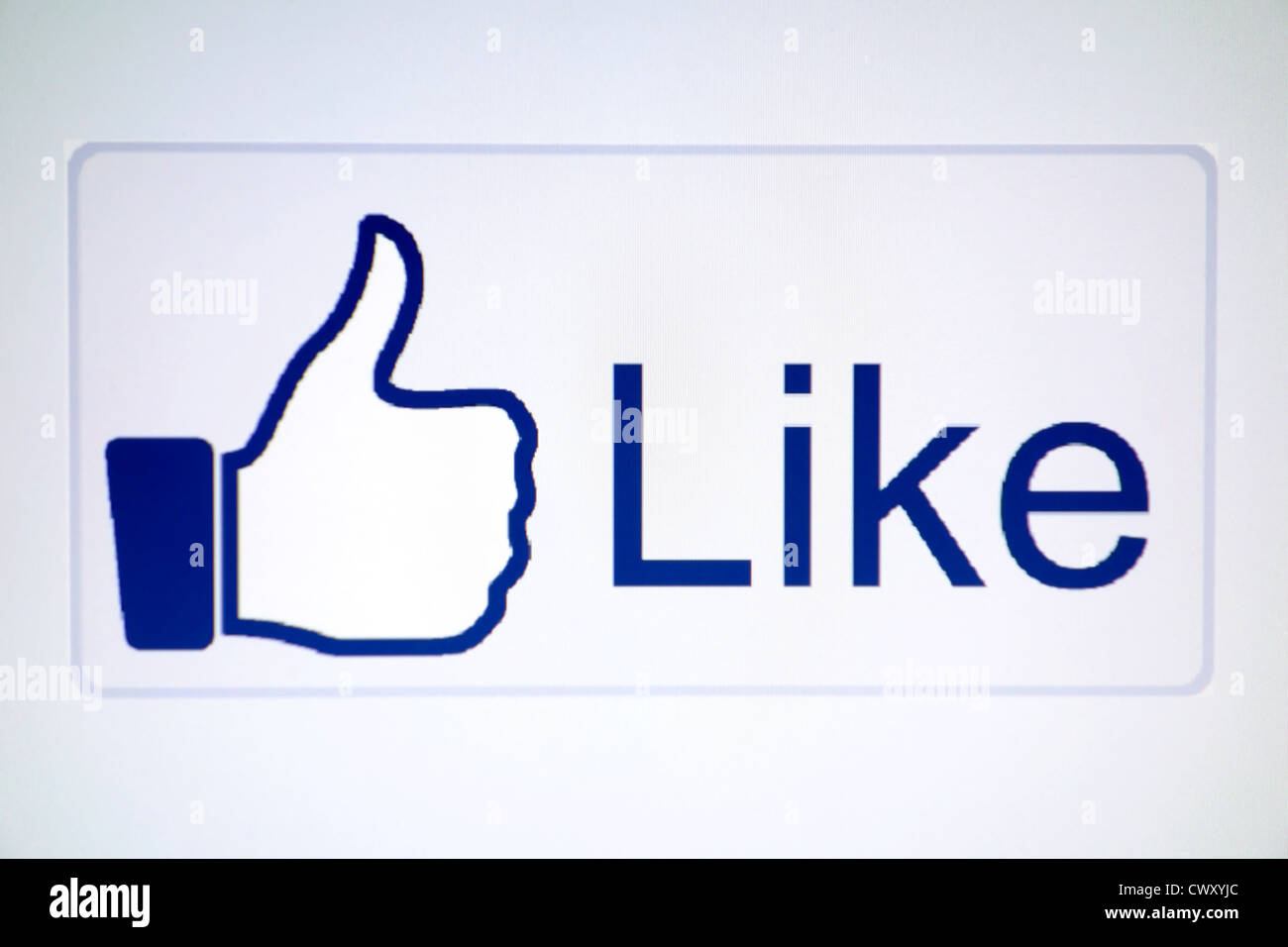 White button on screen hi-res stock photography and images - Alamy