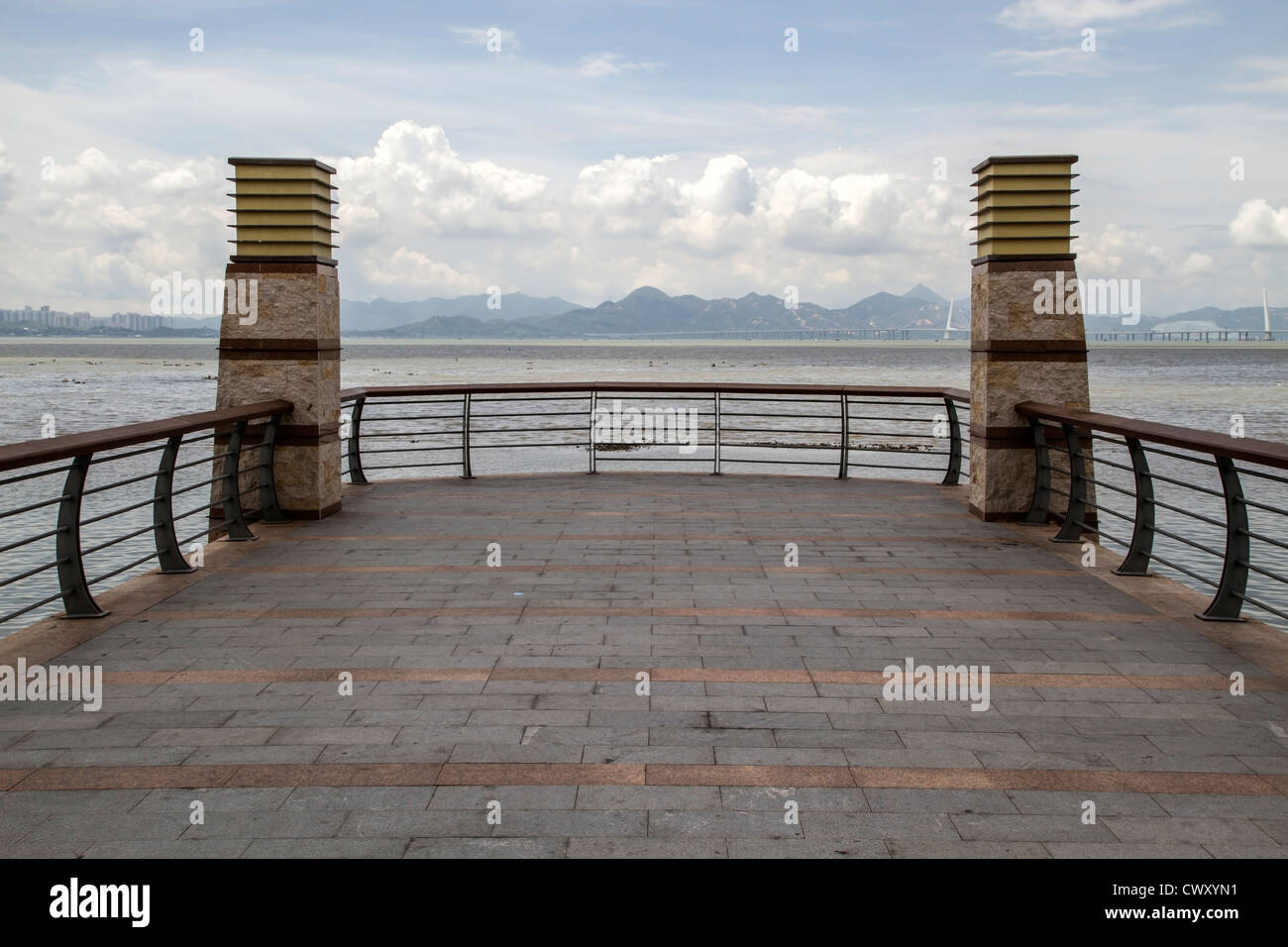 Coastal landscape of China Shen zhen Stock Photo - Alamy