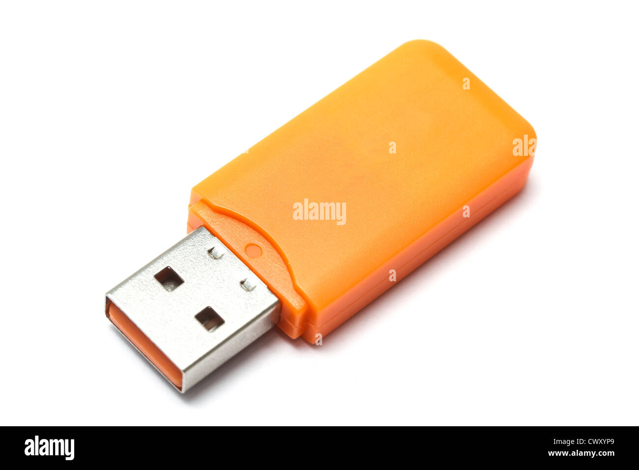 USB Flash Drive isolated on white background Stock Photo - Alamy