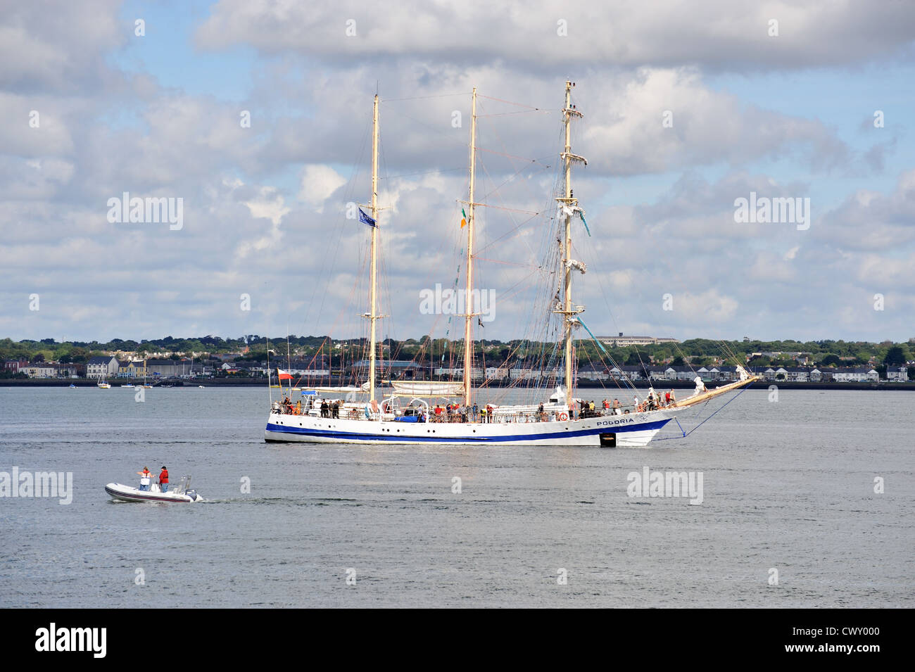 The Pogoria - Tall ships race 2012 Dublin Ireland Stock Photo - Alamy