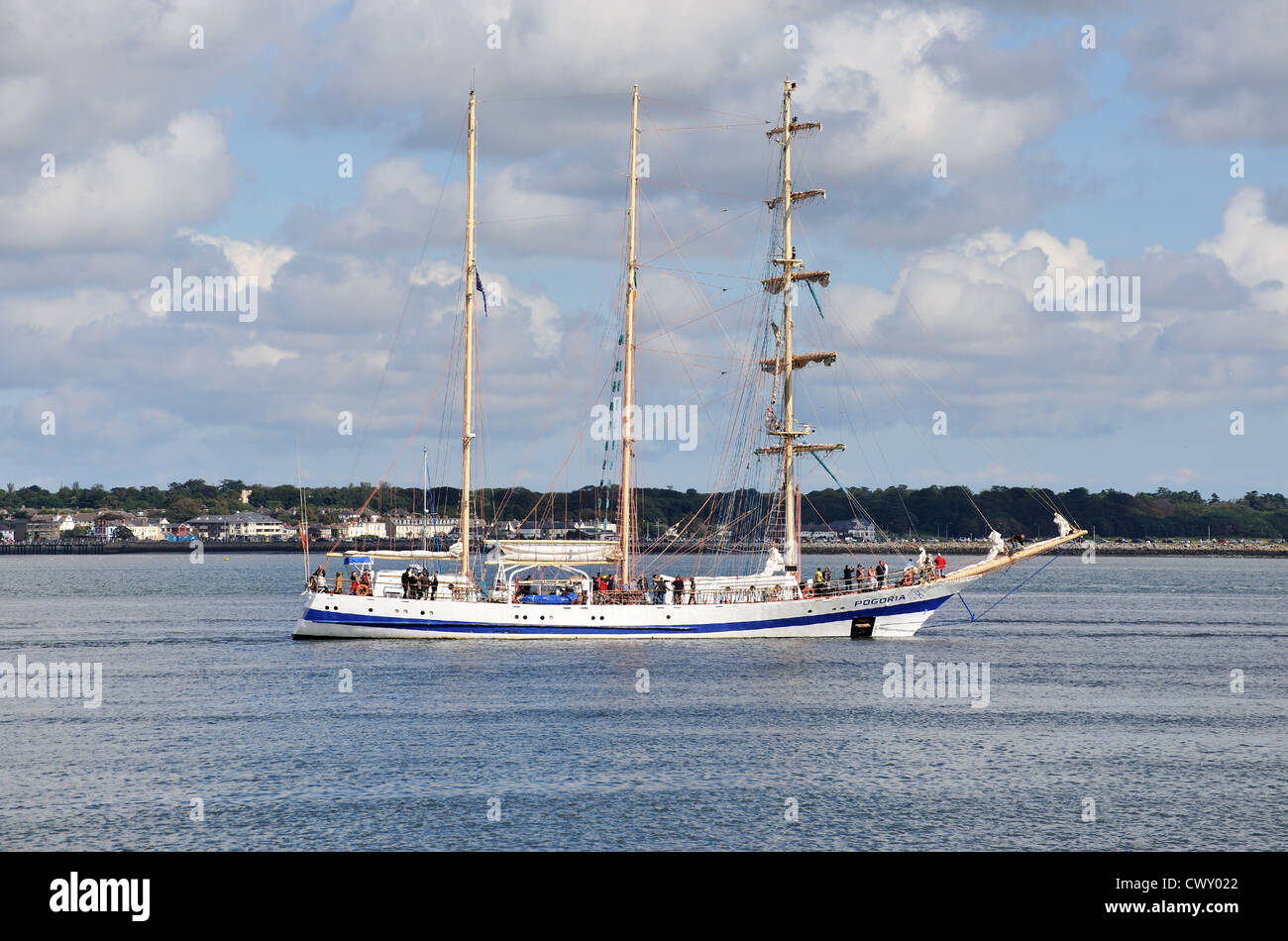 The Pogoria - Tall ships race 2012 Dublin Ireland Stock Photo - Alamy