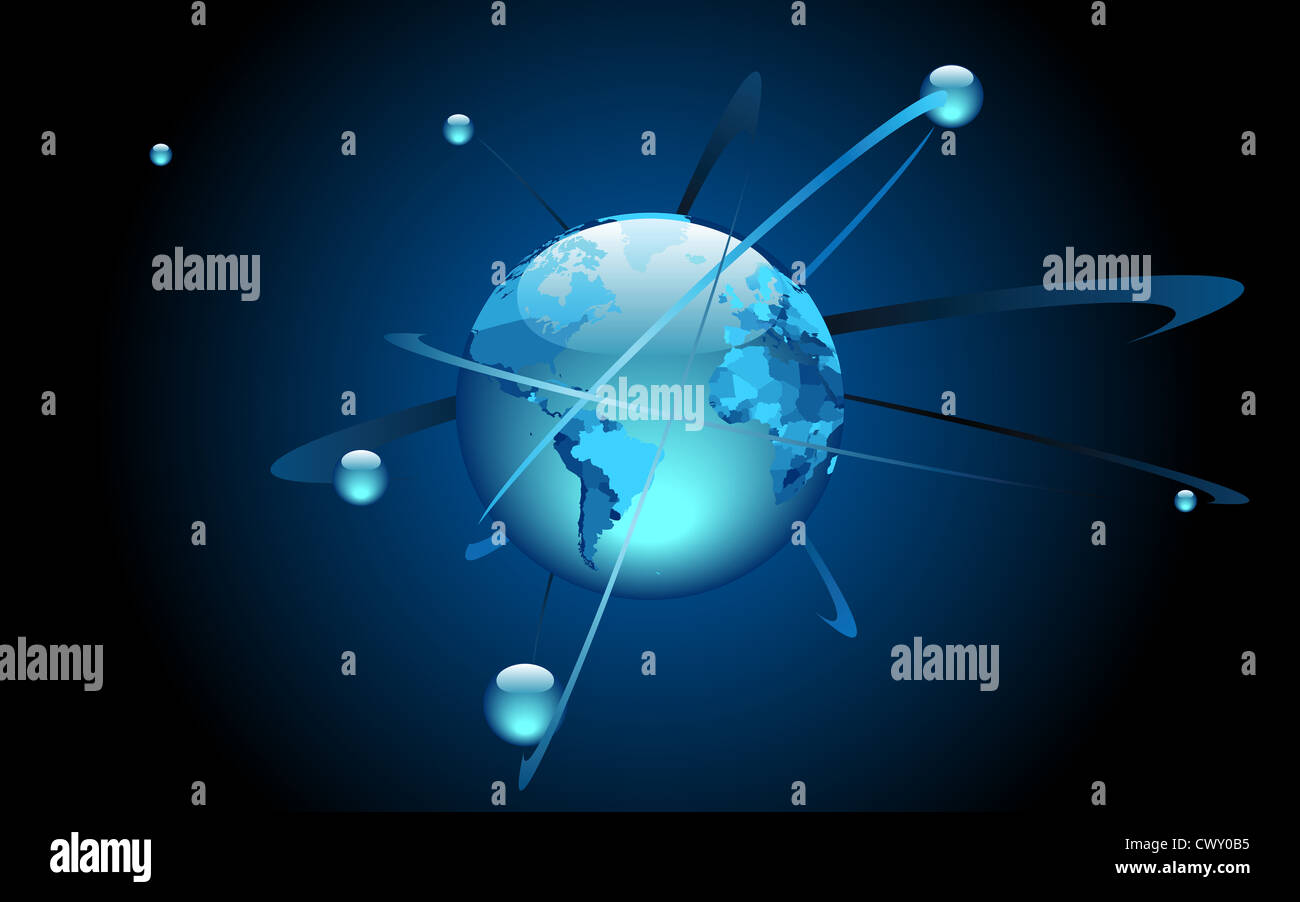 Orbits map hi-res stock photography and images - Alamy