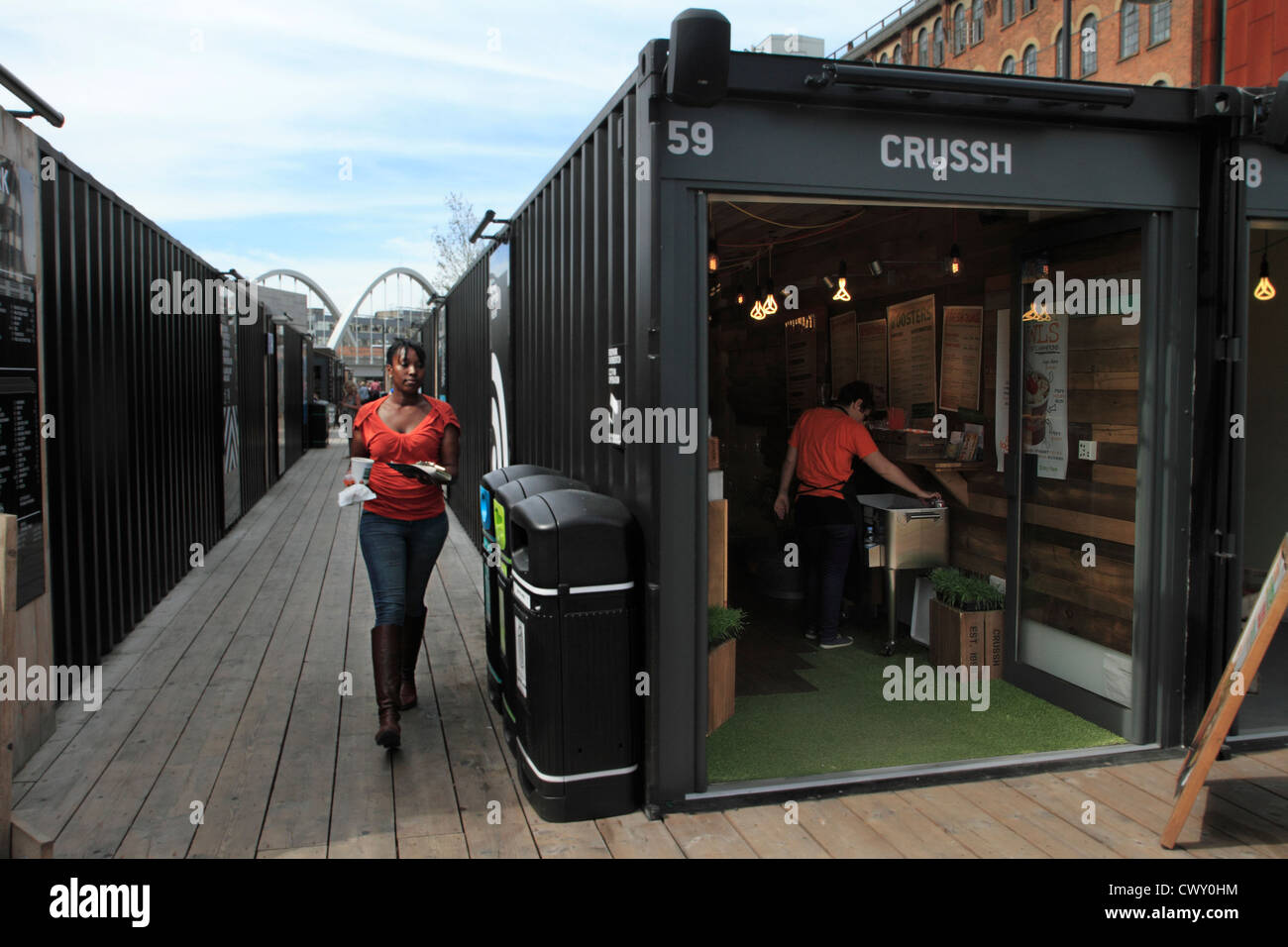 Boxpark shoreditch hi-res stock photography and images - Alamy