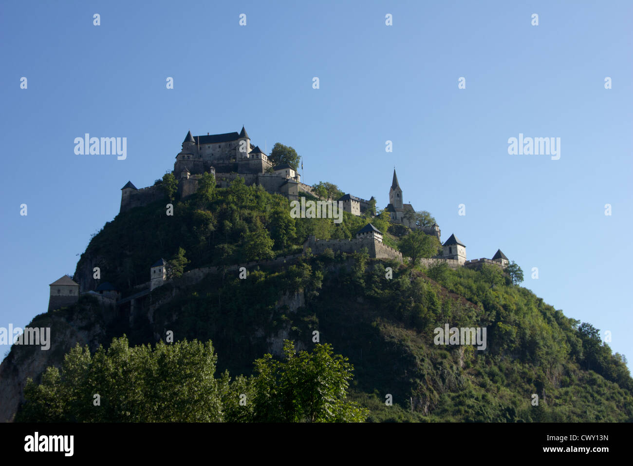 A beautiful castle in the landscape Stock Photo - Alamy