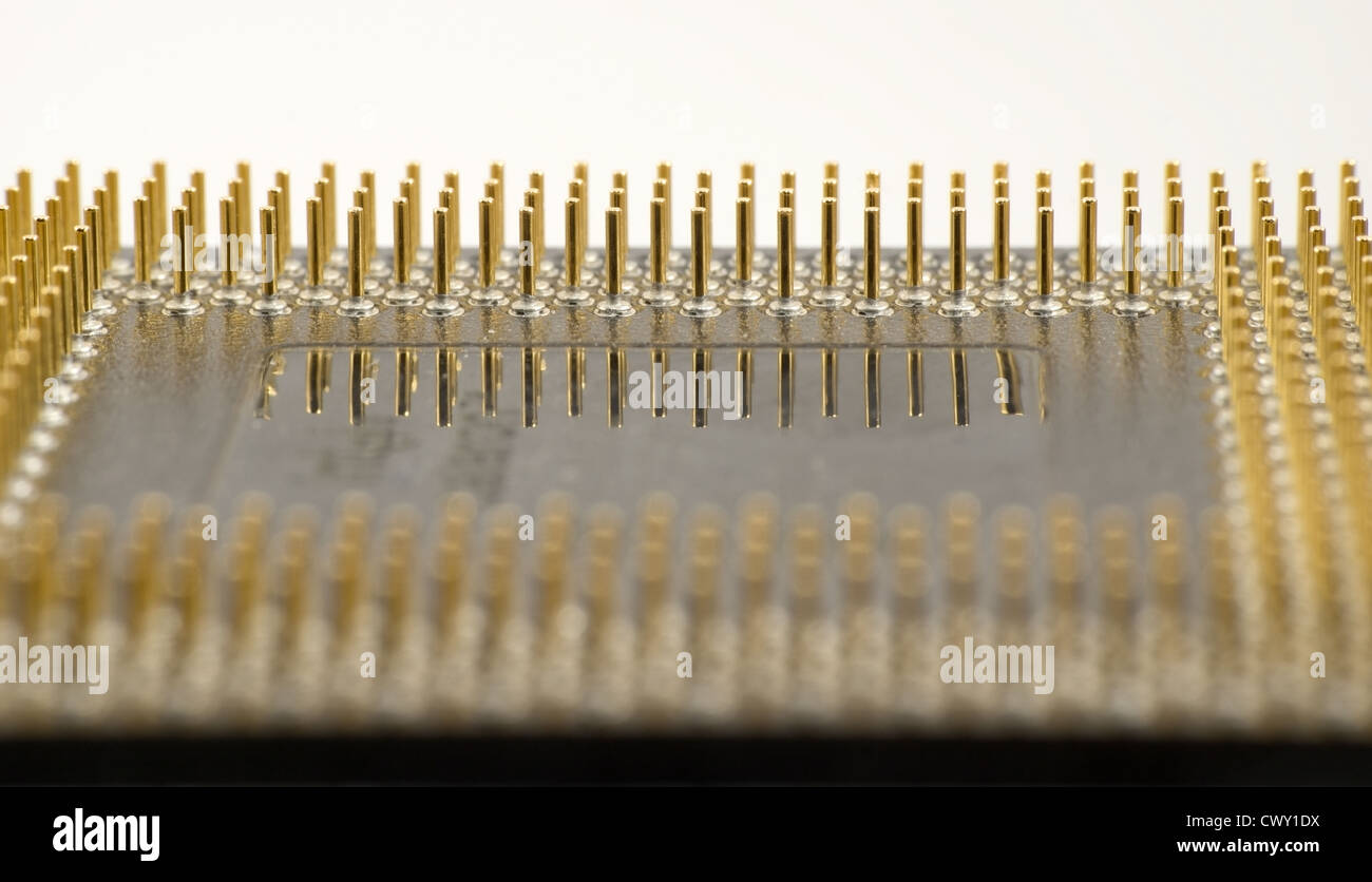 Computer Cpu Pins High Resolution Stock Photography and Images - Alamy