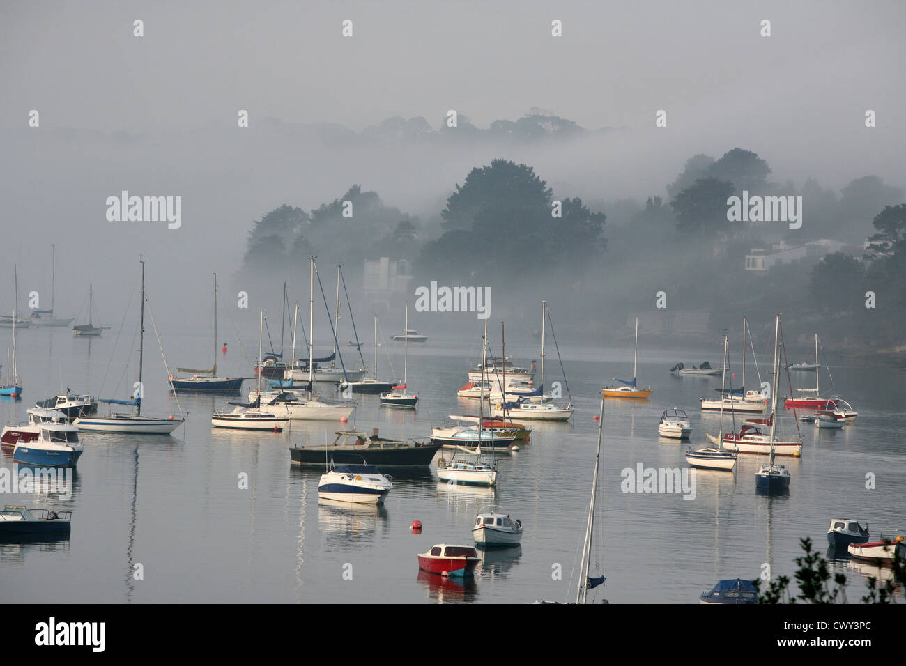 Restronguet Point Feock Cornwall England UK Stock Photo - Alamy