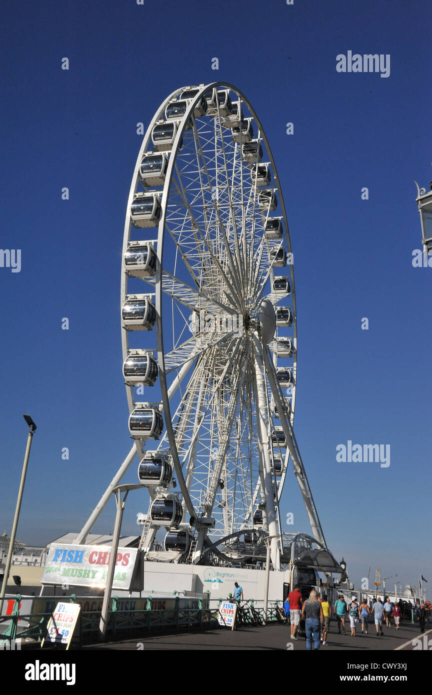 The Brighton wheel at Brighton, West Sussex Stock Photo - Alamy