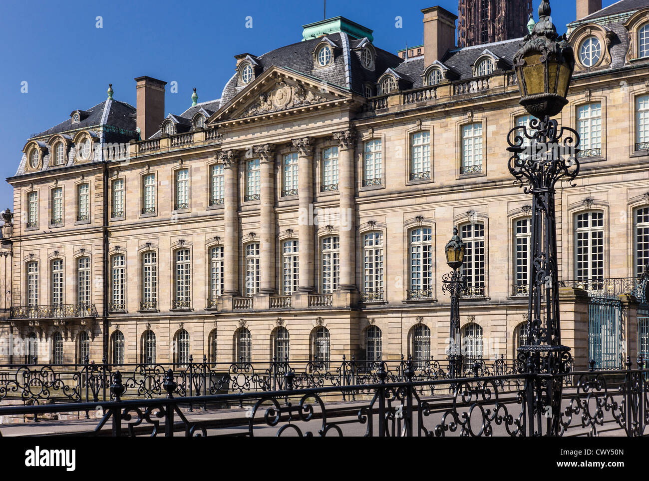 Chateau de Rohan palace, Strasbourg, Alsace, France Stock Photo - Alamy