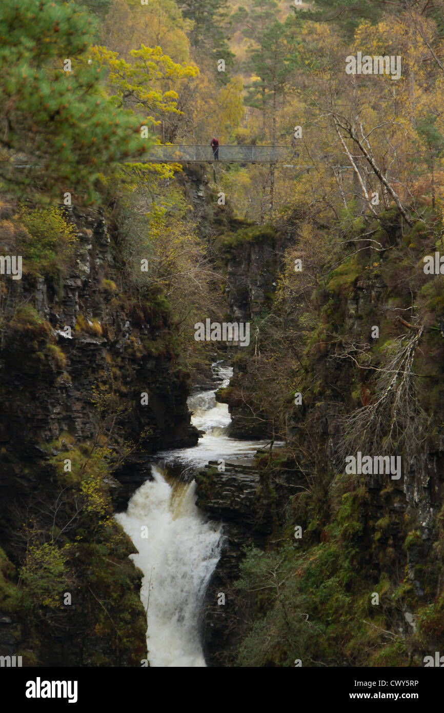 Corrieshalloch Gorge Near Ullapool High Resolution Stock Photography ...