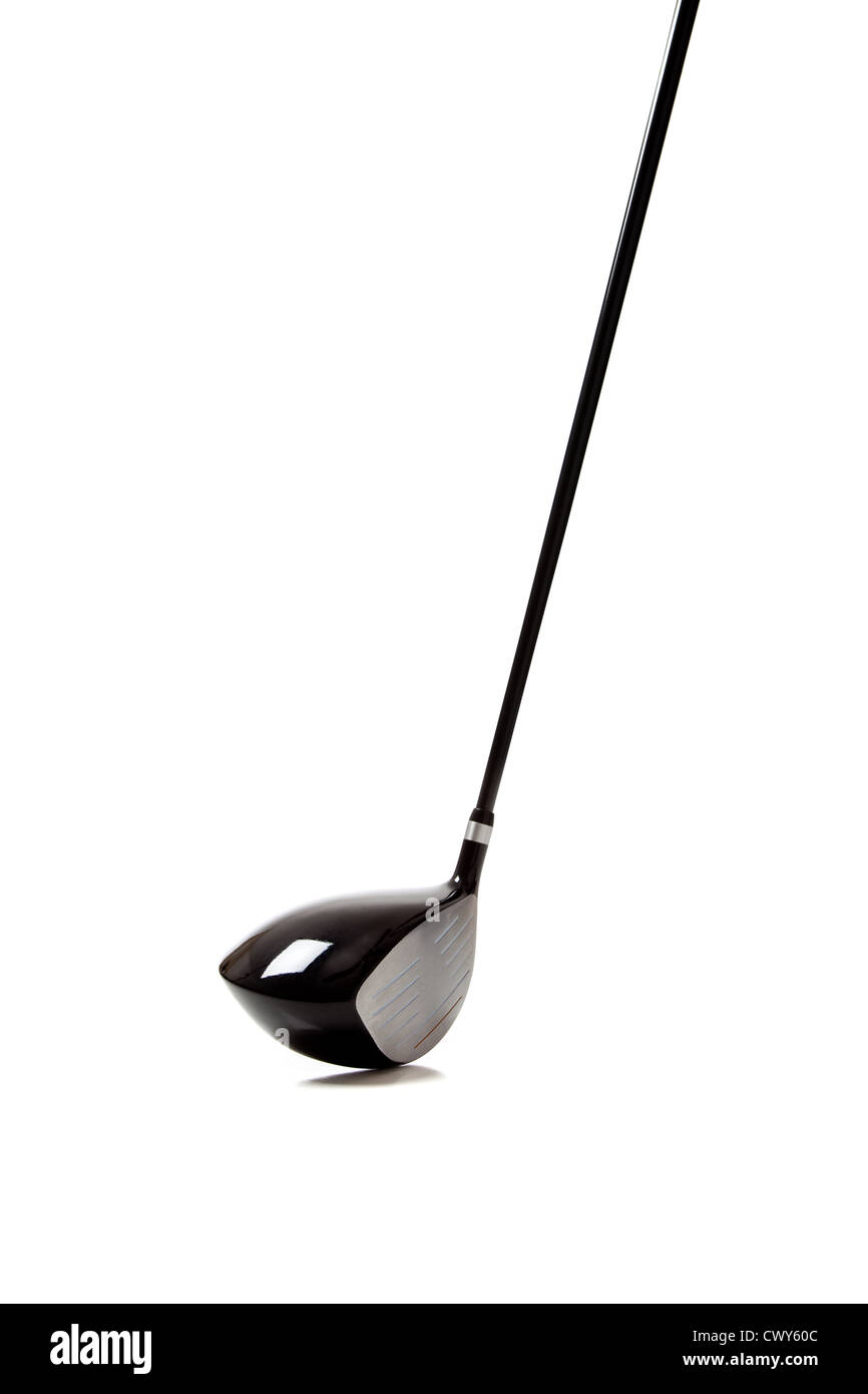 A golf club/driver on a white background Stock Photo - Alamy