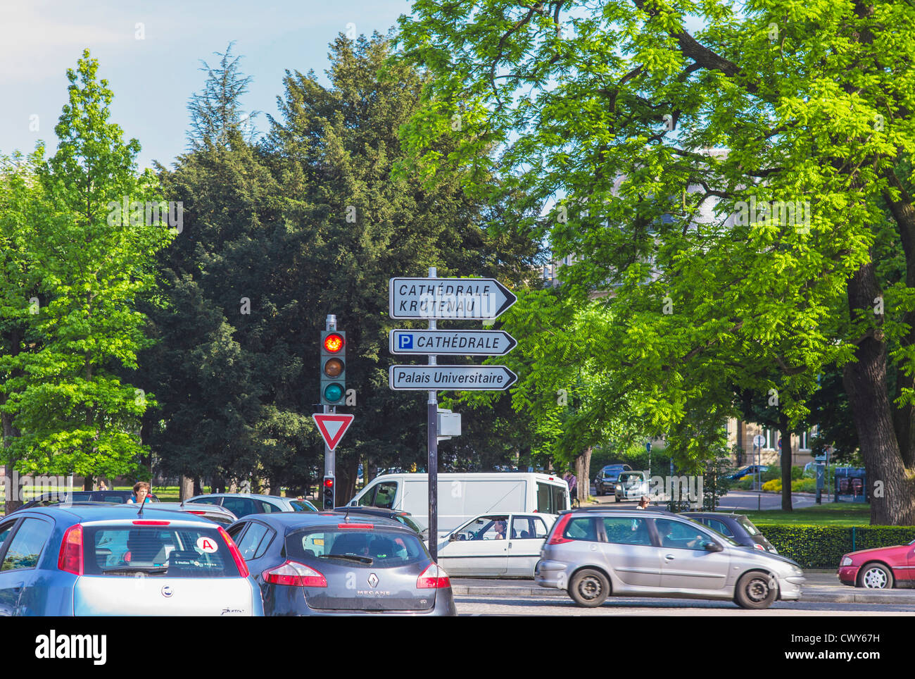 Strasbourg street signs hi-res stock photography and images - Alamy