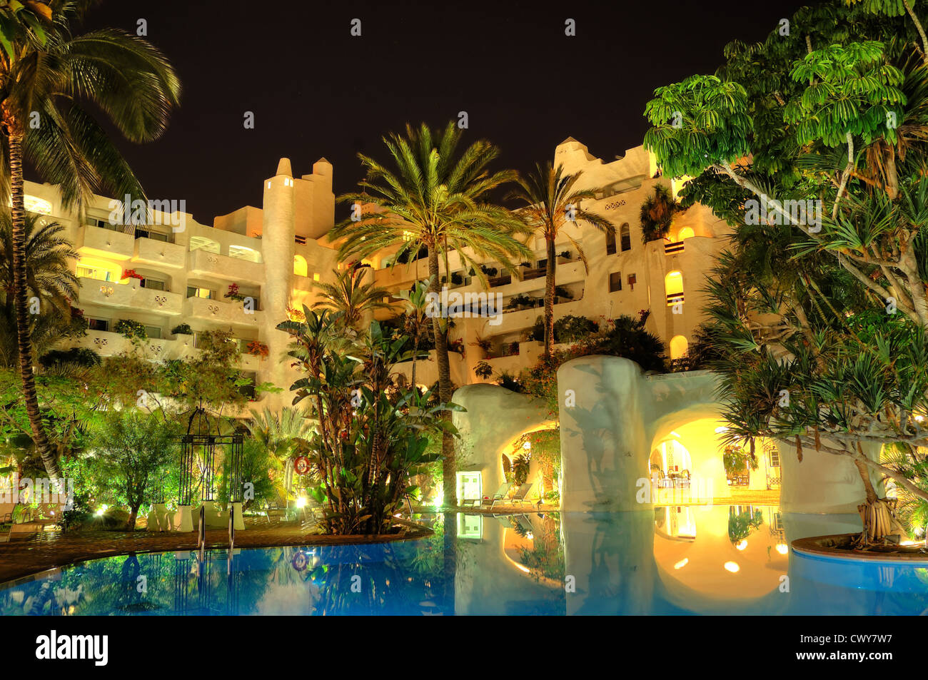 Luxury Resort Night