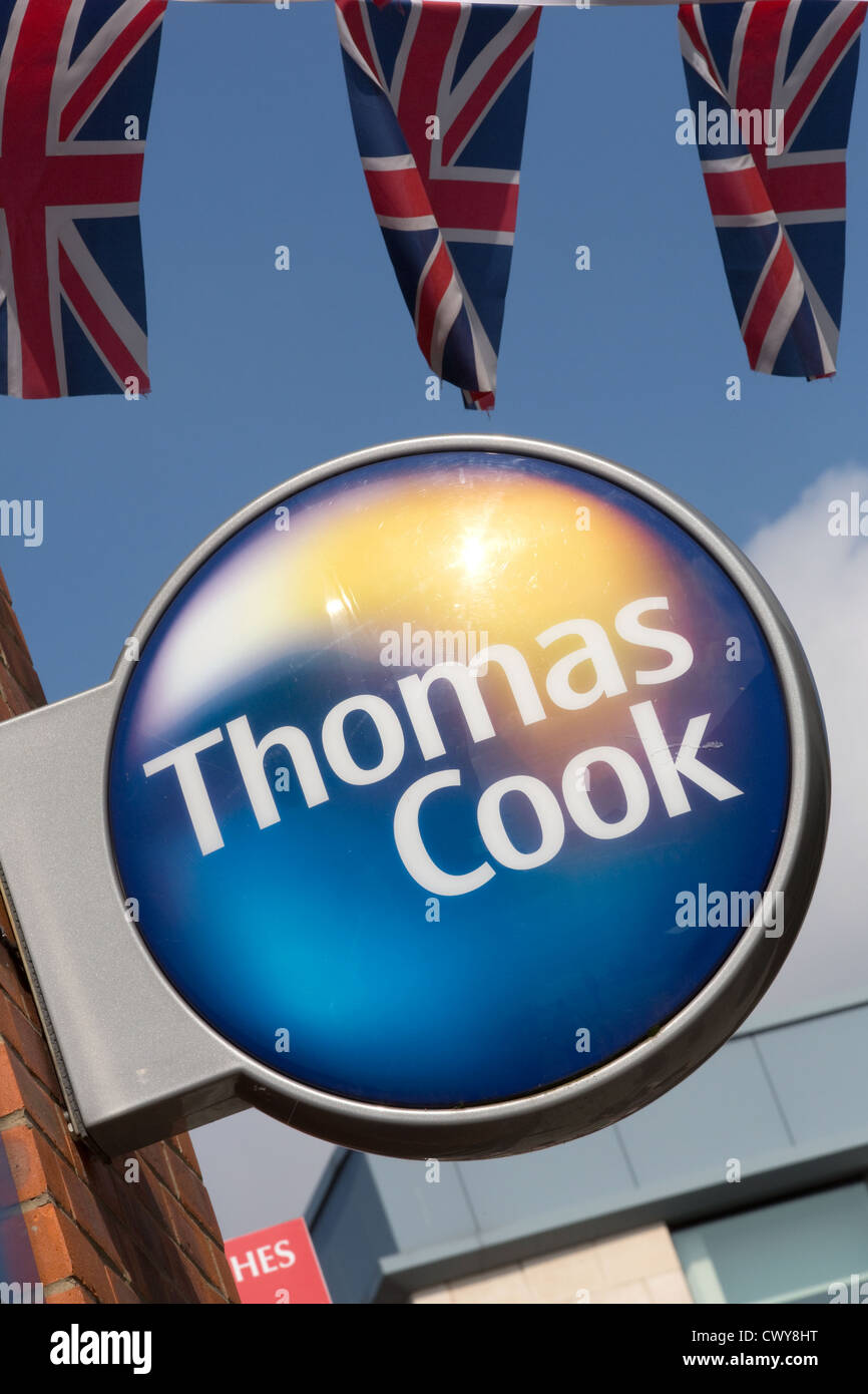 Thomas Cook sign Stock Photo - Alamy