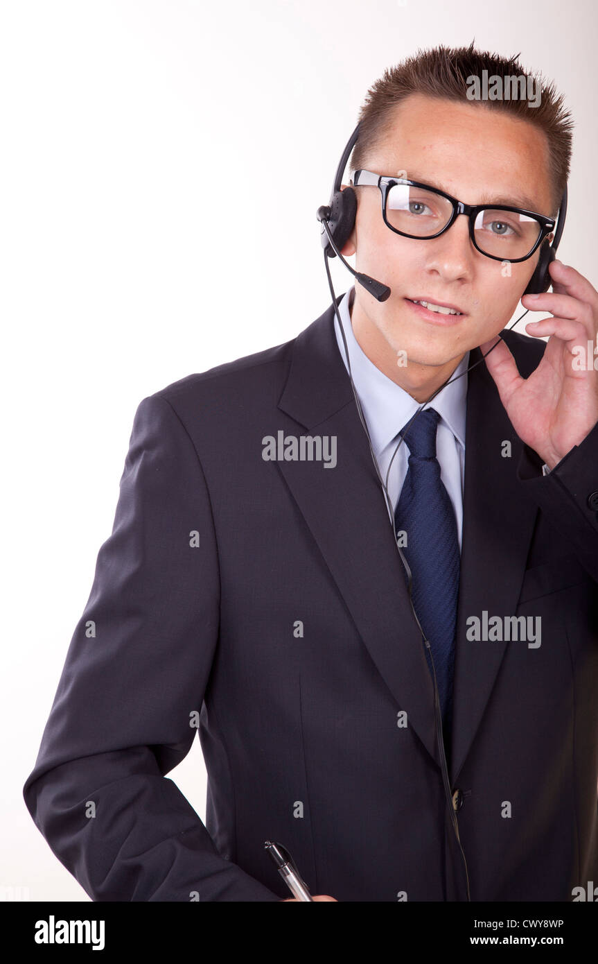 Male secretary hi-res stock photography and images - Alamy