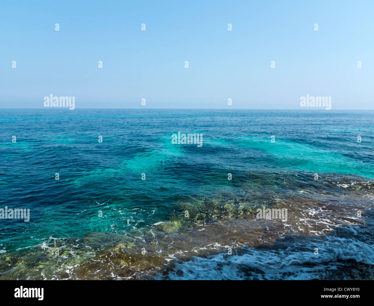 Coastal scene Island of Gozo, Mediterranean Sea Stock Photo - Alamy