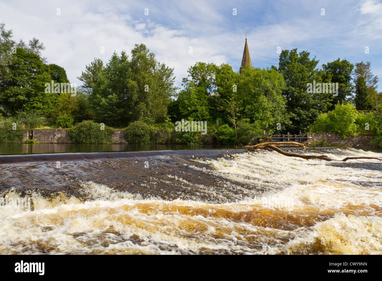 River Ericht at Blairgowrie Stock Photo - Alamy