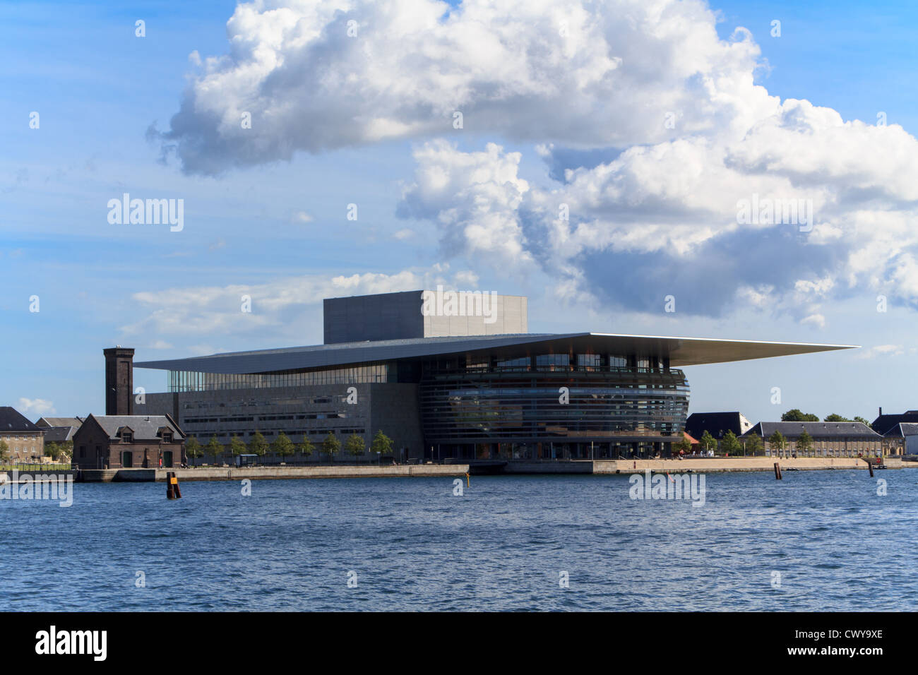 The new modern opera house of Copenhagen, Denmark Stock Photo - Alamy