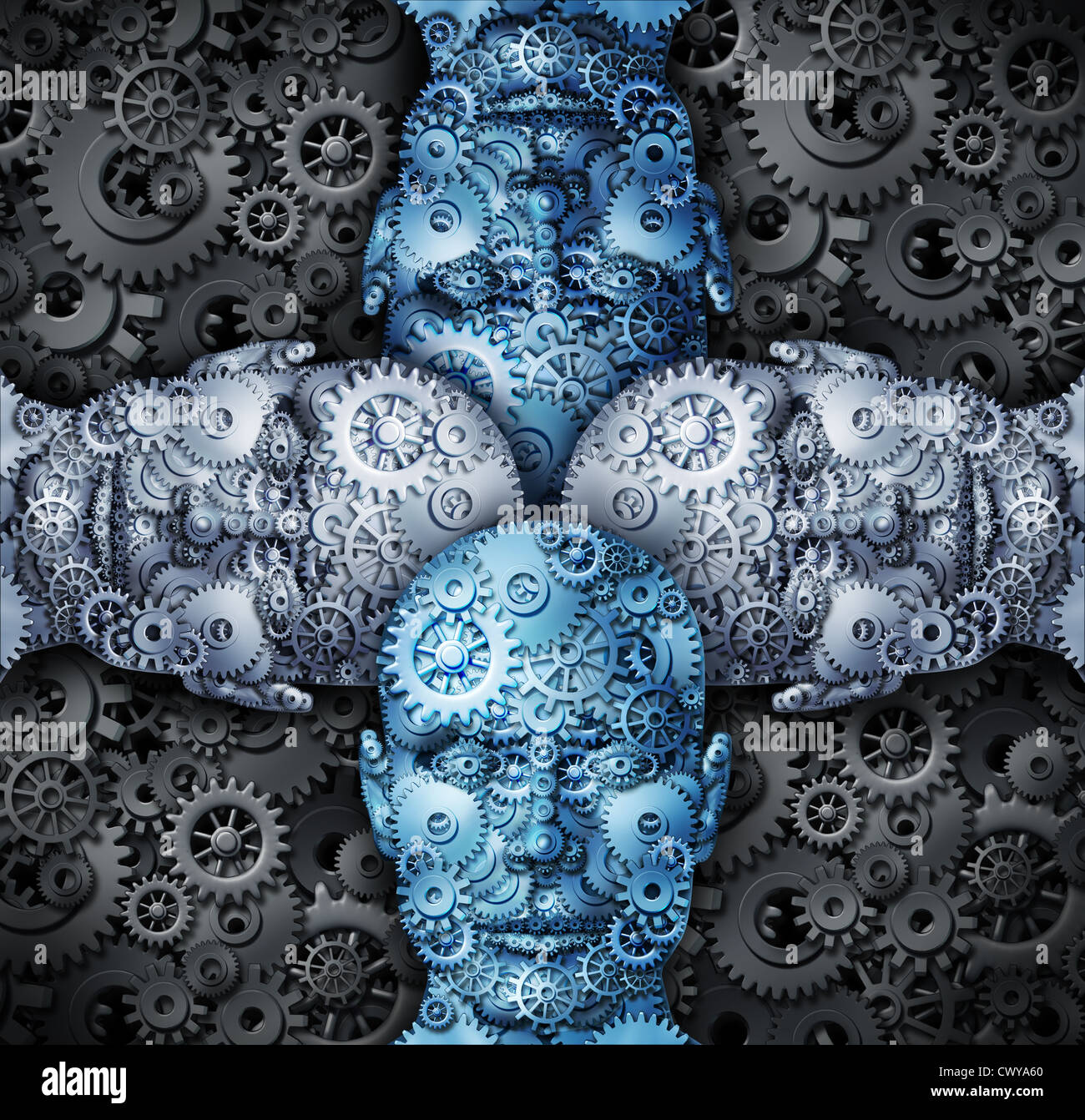 Industry cooperation and partnership working together as a team ...