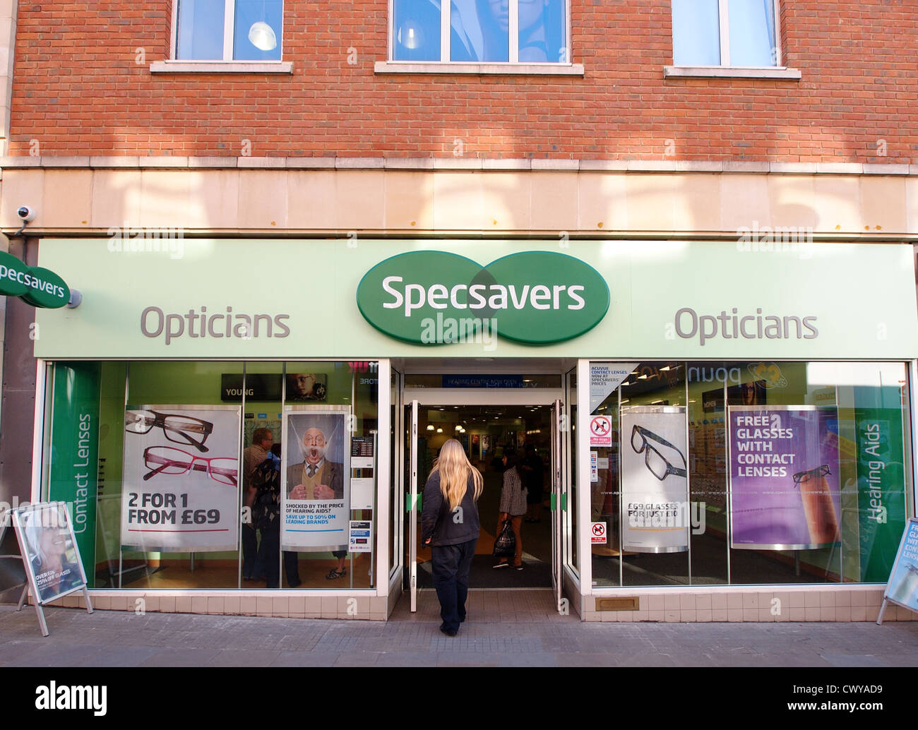Specsavers Opticians Swindon Stock Photo - Alamy