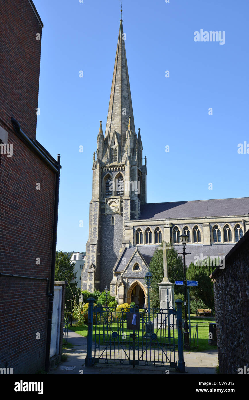 Destinations locations centre central surrey town towns dorking hi-res ...