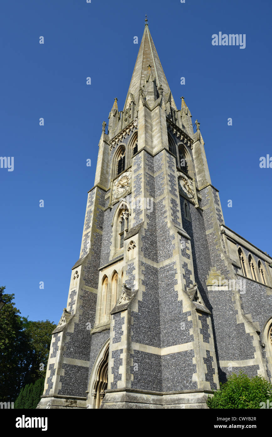 St Martin's Church, Dorking, Surrey, England, United Kingdom Stock ...