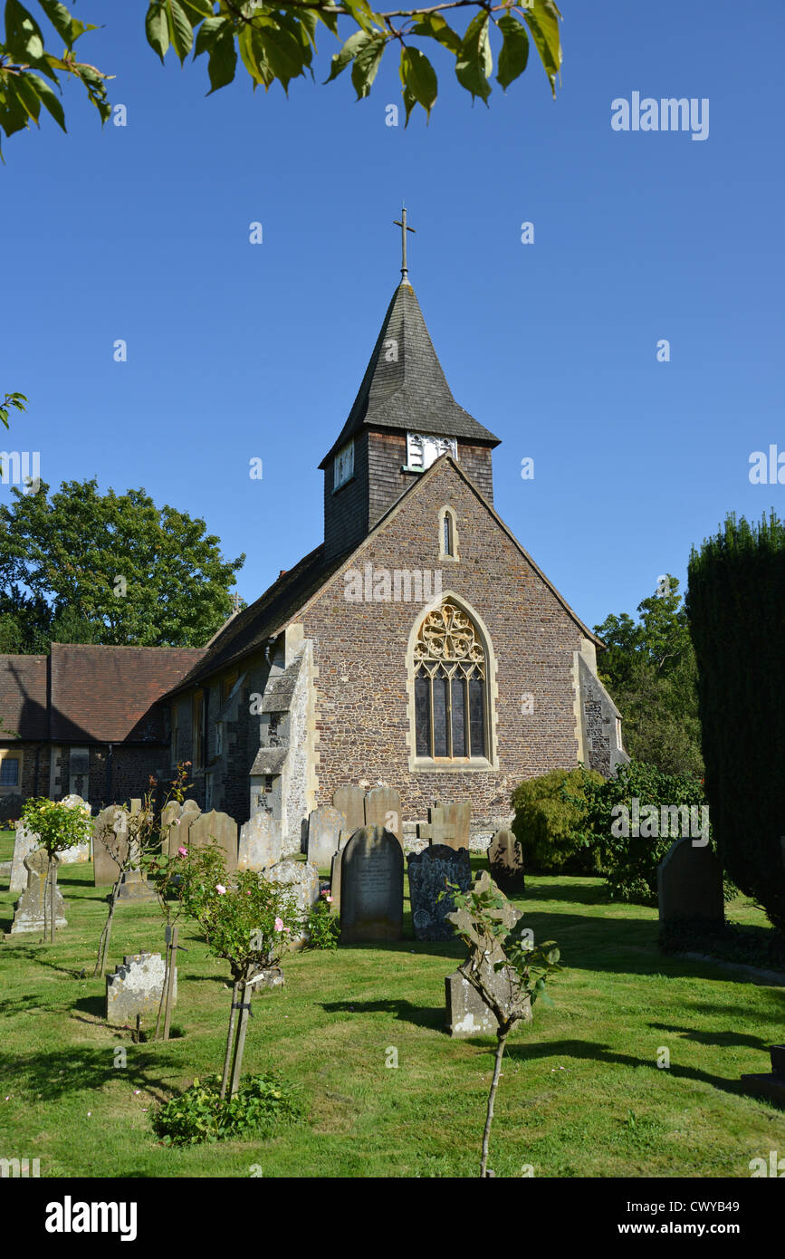 Saint Mary the Virgin Church, Buckland, Surrey, England, United Kingdom ...