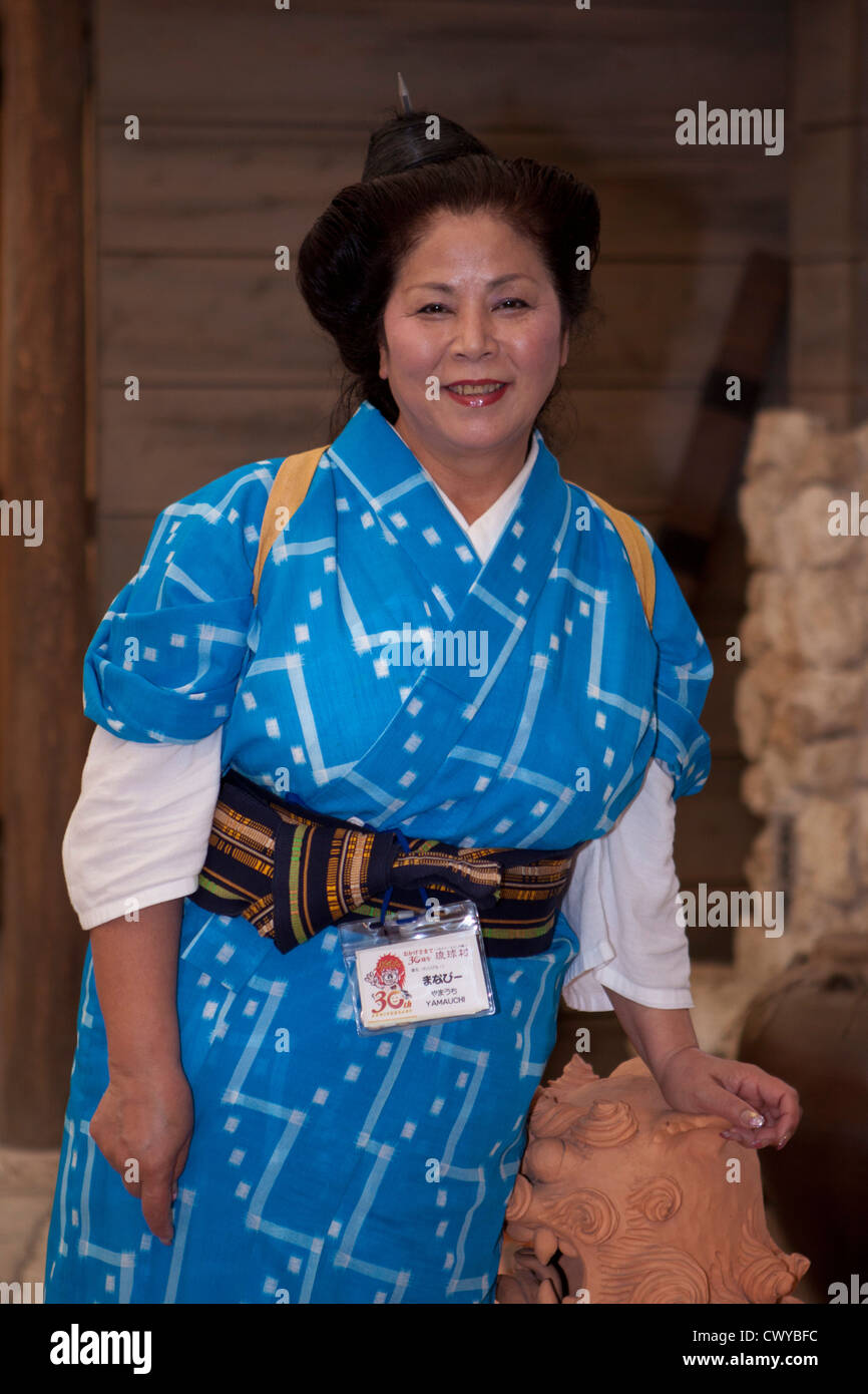 Okinawan woman hi-res stock photography and images - Alamy
