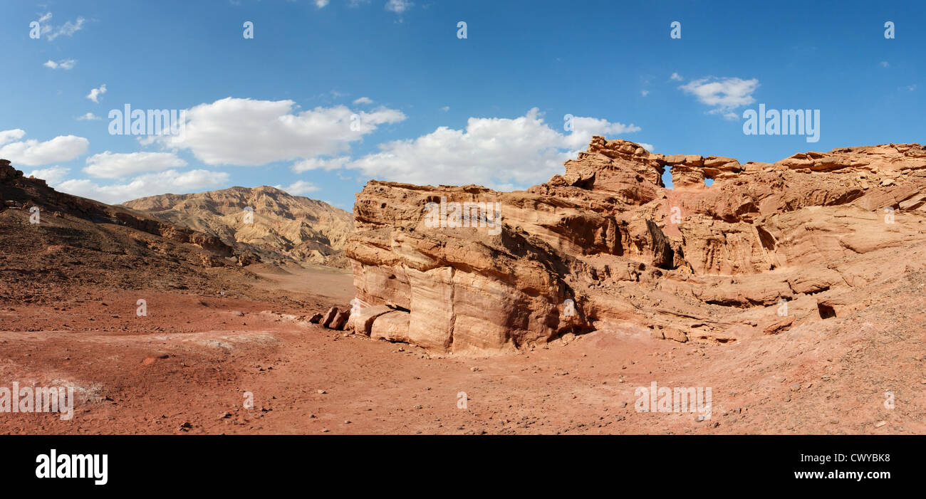 Scenic weathered orange rock in stone desert Stock Photo - Alamy