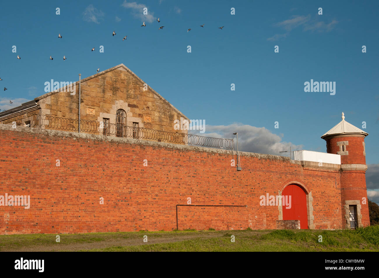 Old Castlemaine Gaol, built 1856-61, at the height of the gold rush in ...
