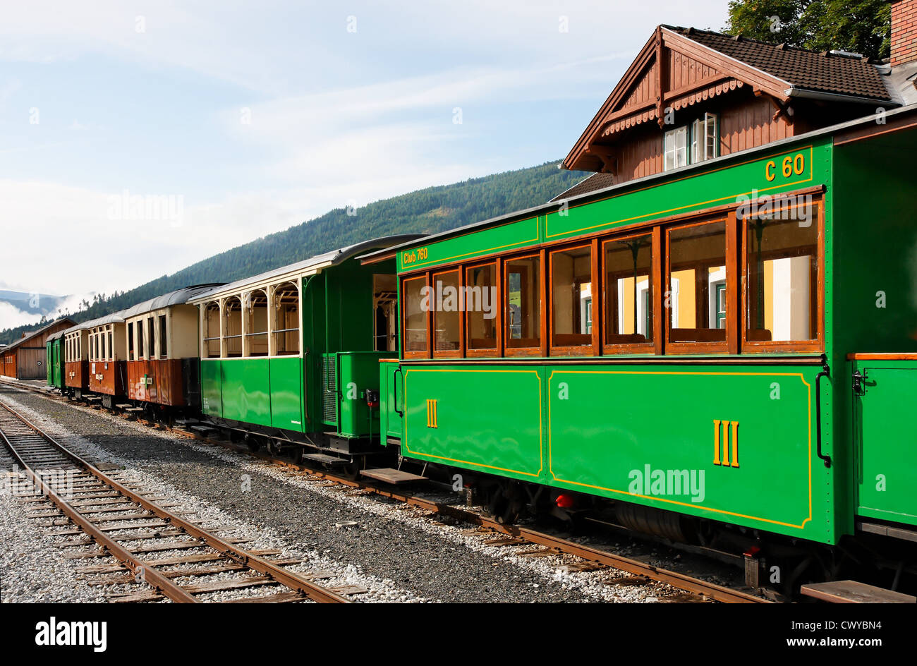 Historical train cars hi-res stock photography and images - Alamy