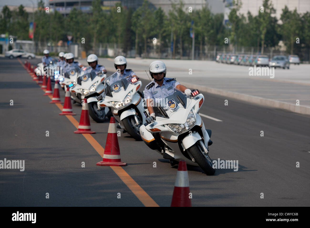 Beijing Traffic Police Stock Photo - Alamy