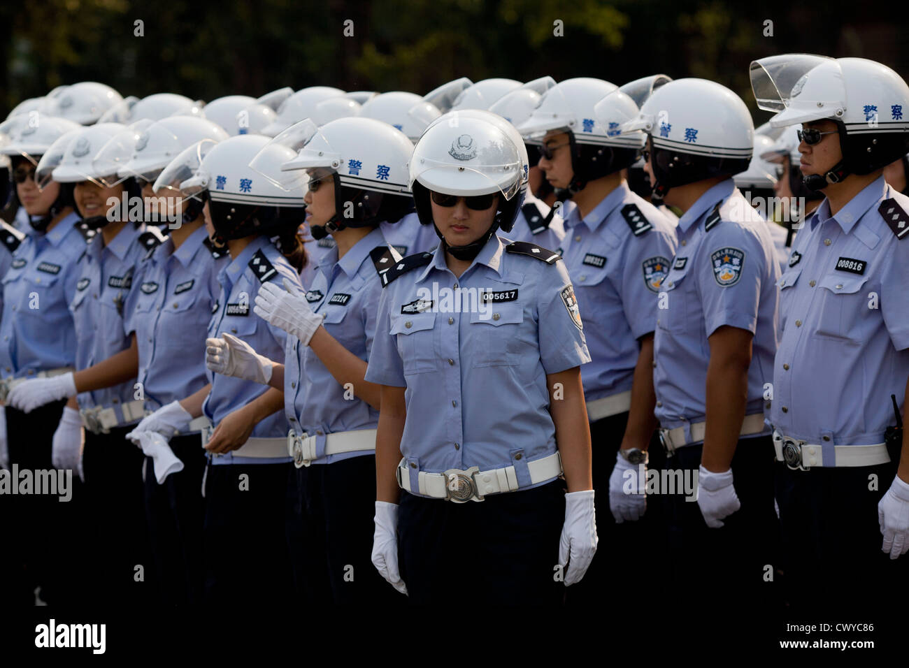 Beijing Traffic Police Stock Photo - Alamy