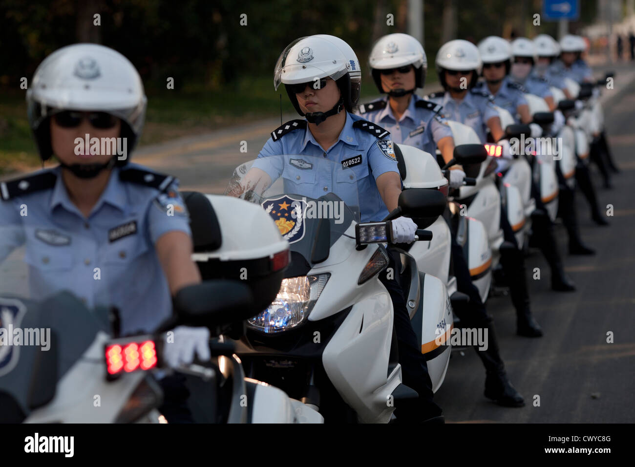 Beijing Traffic Police Stock Photo - Alamy
