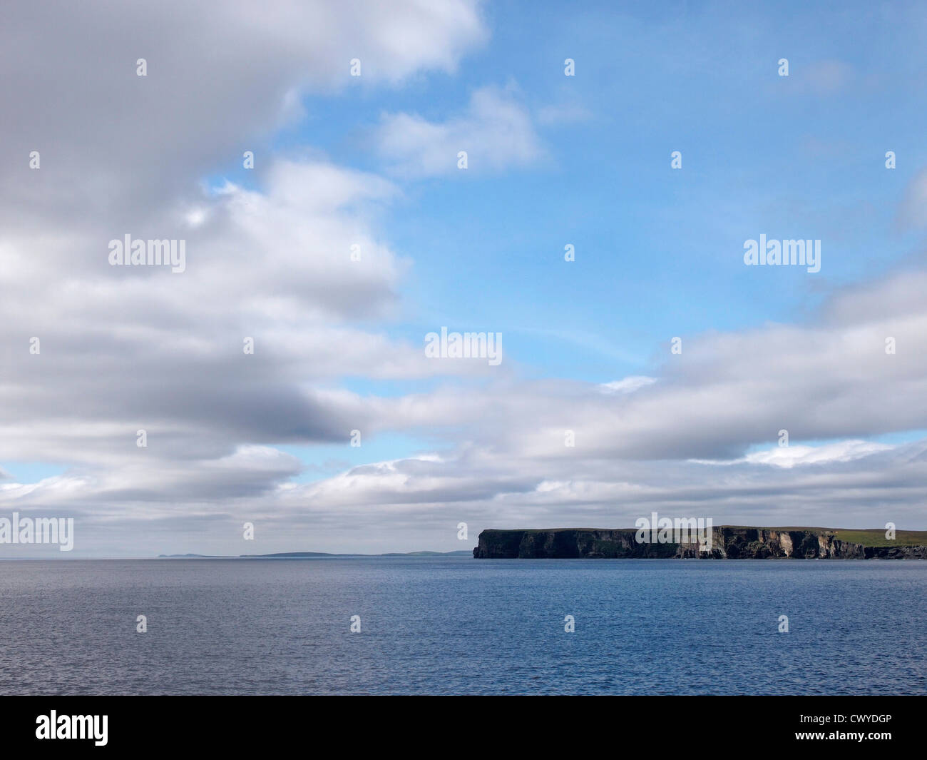 Bressay from Noss, Shetland Stock Photo - Alamy