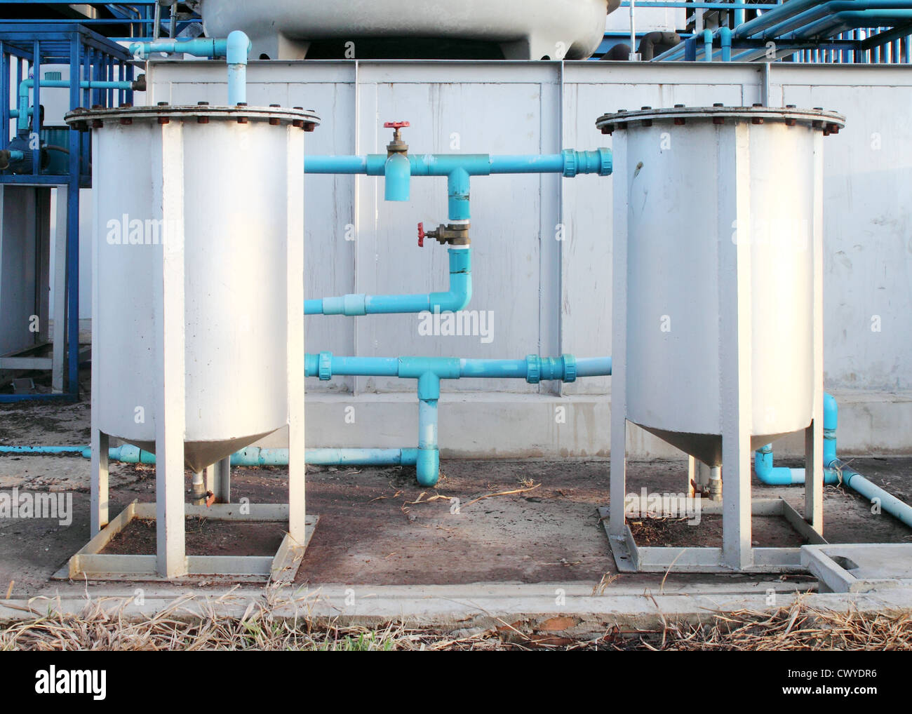 water storage tank in factory Stock Photo - Alamy