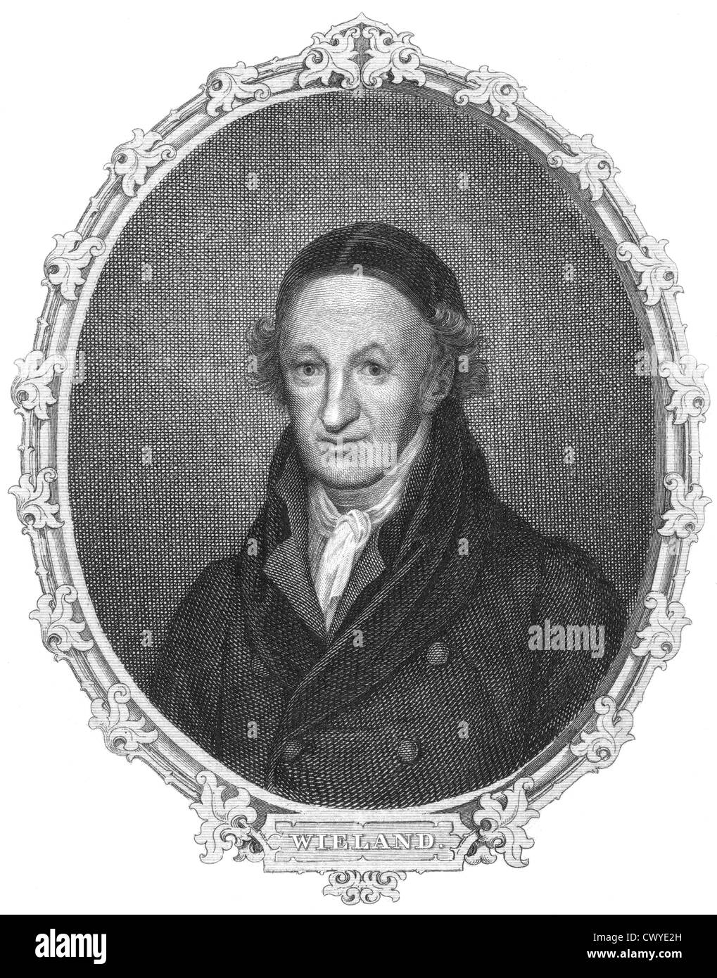 Christoph Martin Wieland, 1733 - 1813, a German poet, translator and ...
