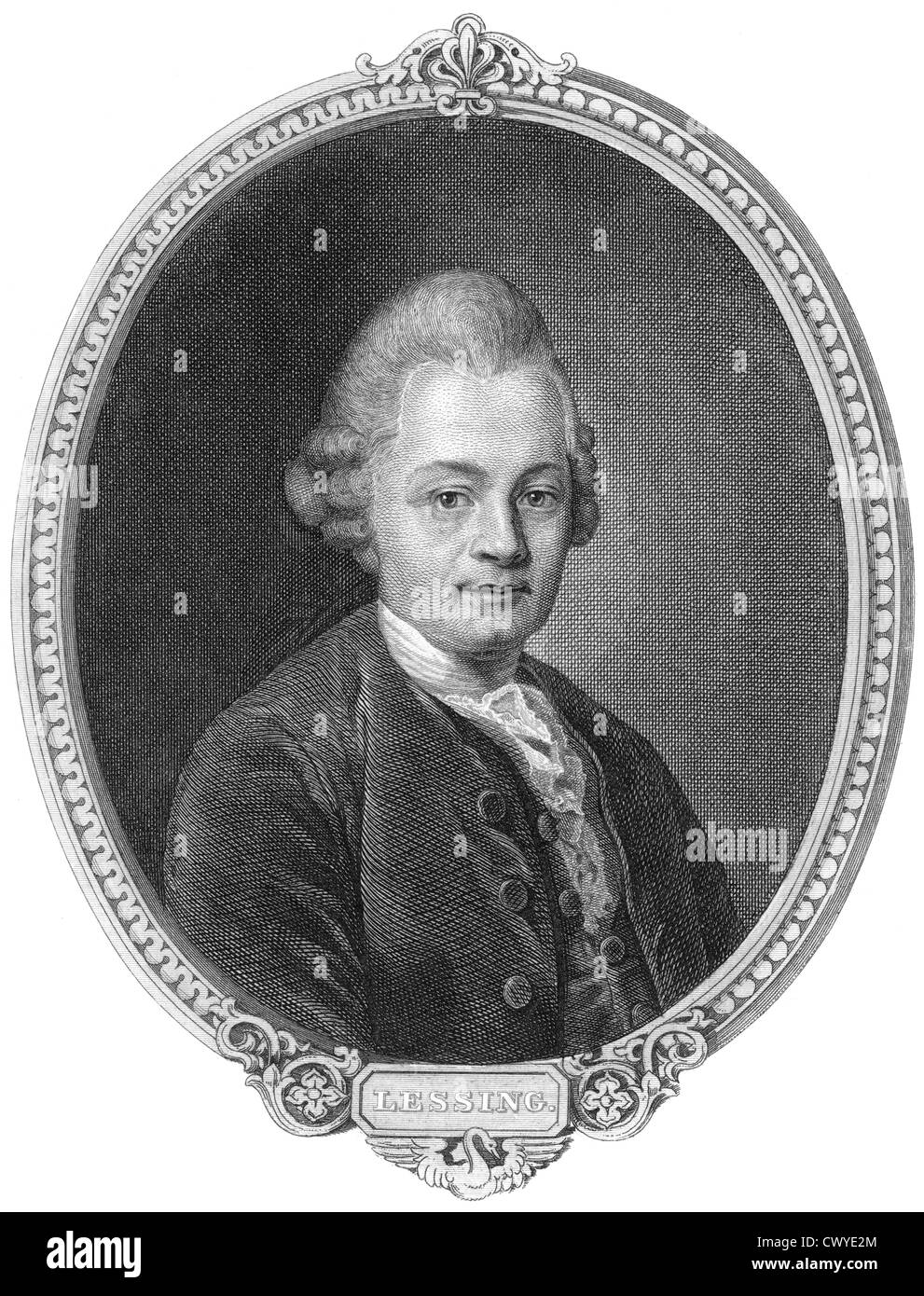 Gotthold Ephraim Lessing, 1729 - 1781, a poet of the German Age of ...