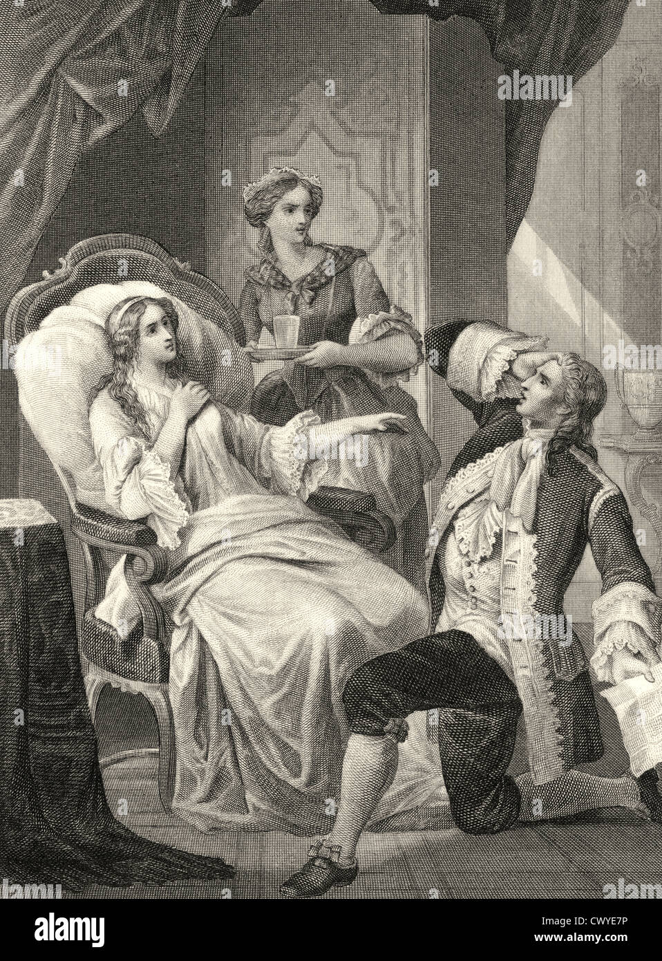 Miss Sara Sampson, by Gotthold Ephraim Lessing, the first bourgeois ...